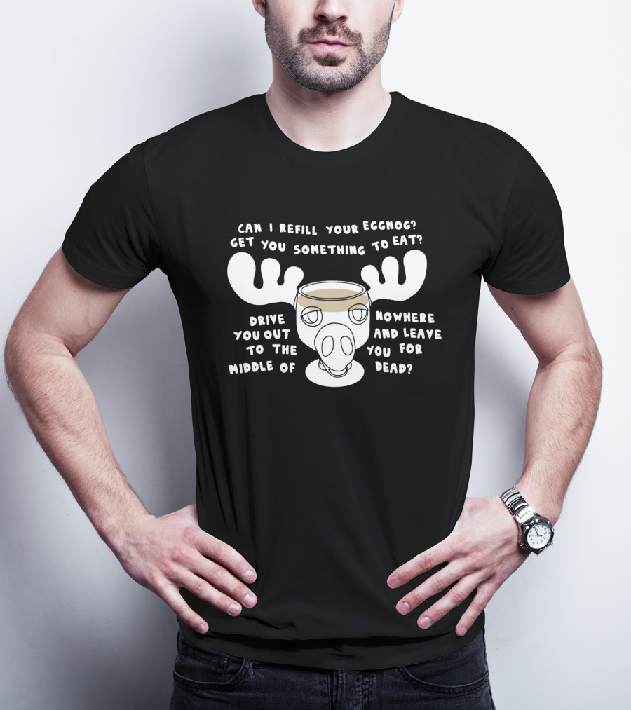 National Lampoon's Christmas Vacation Moose Eggnog T-Shirt