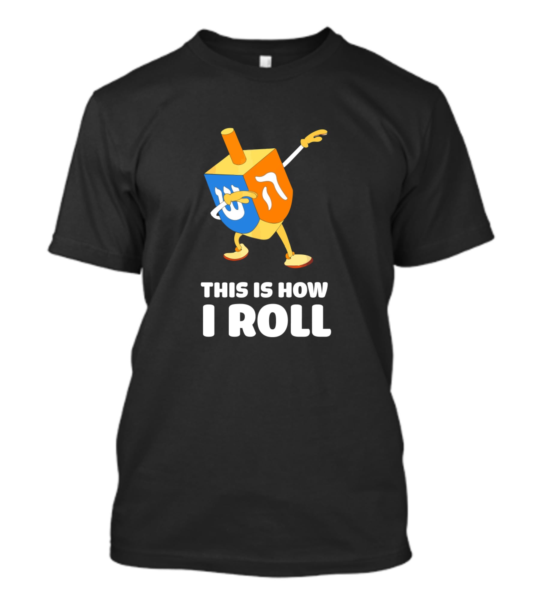 This Is How I Roll Dreidel Dabbing Chanukah T-Shirt
