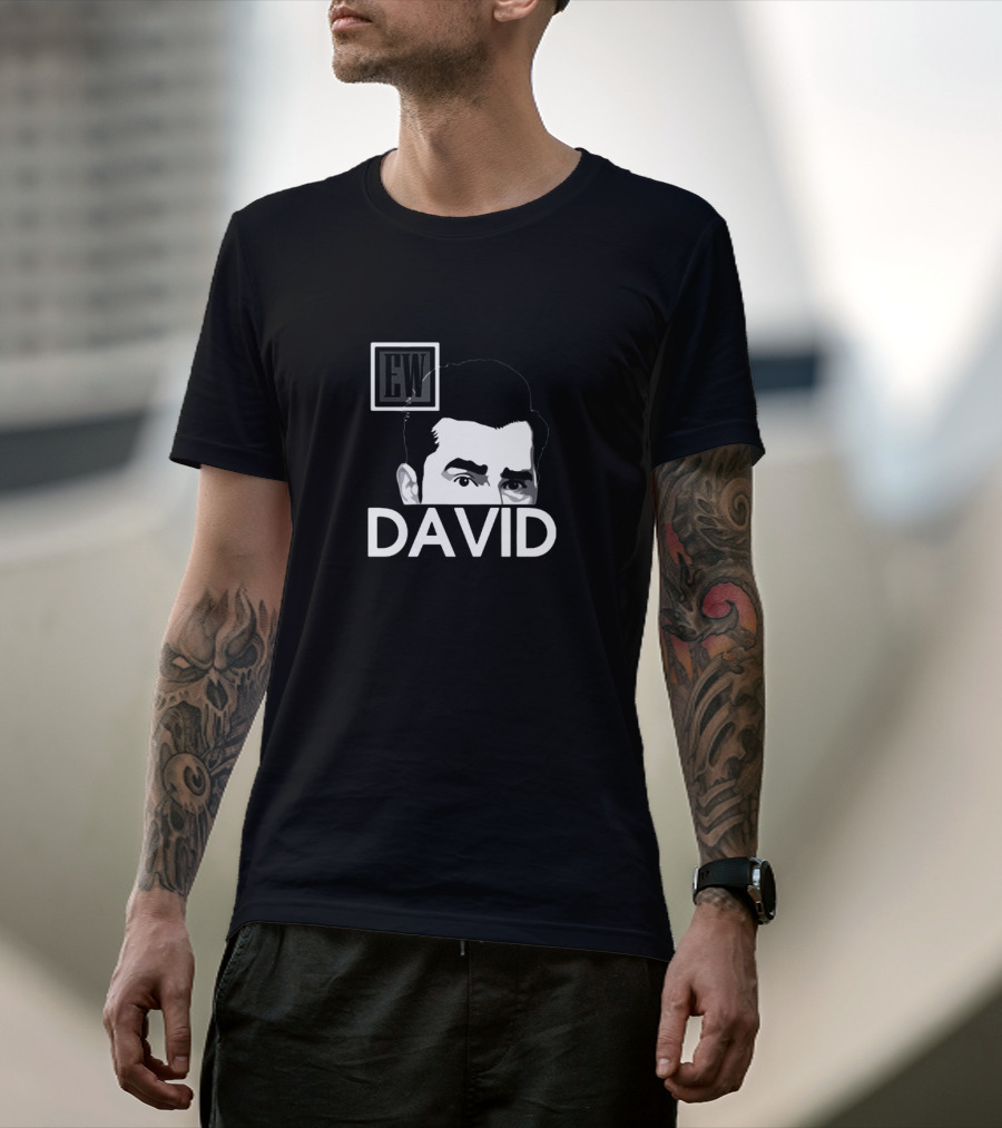 Ew David Schitts Creek Ew David Face T-Shirt