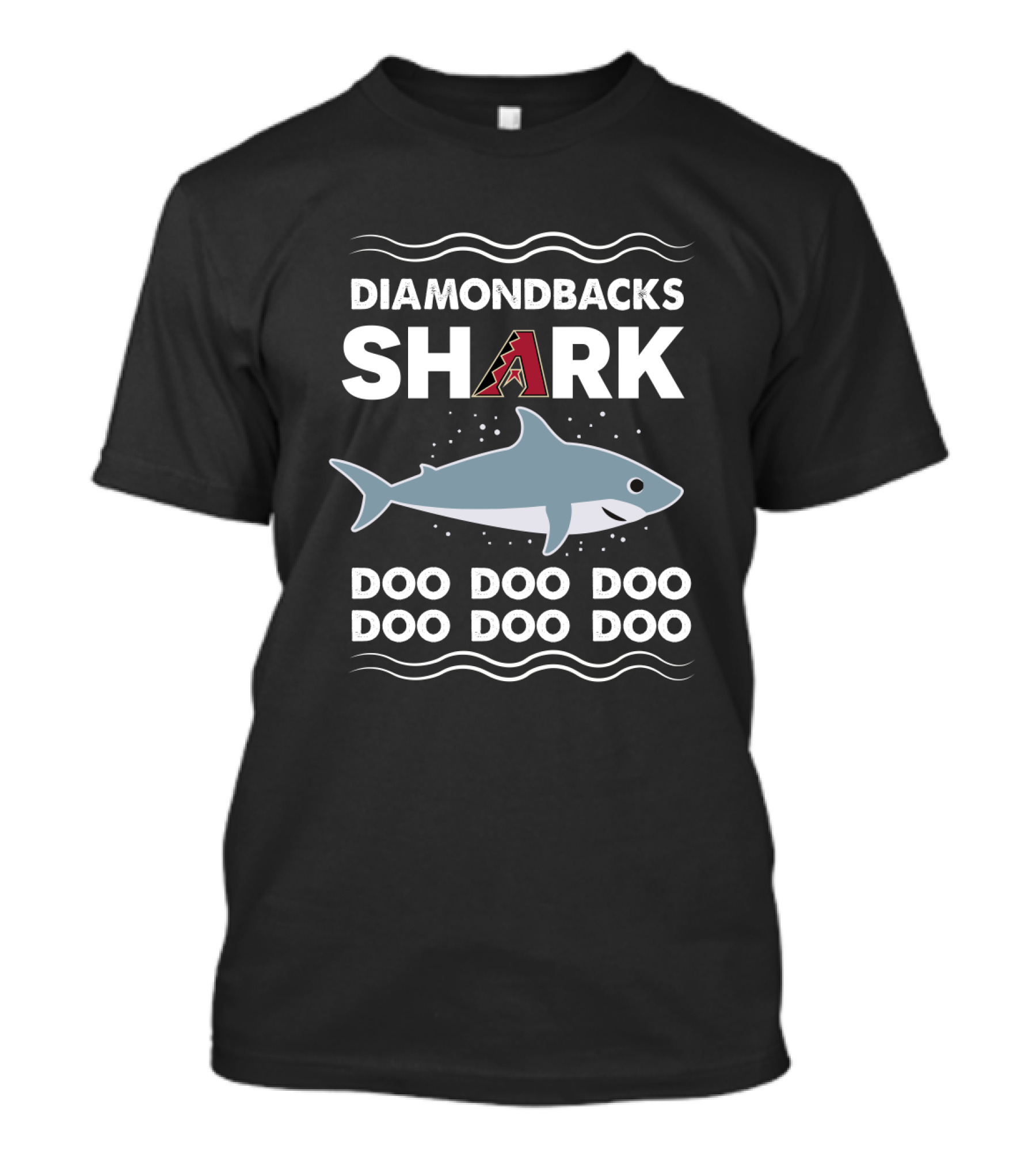 Arizona Diamondbacks Shark Doo Doo Baseball Themed T-Shirt