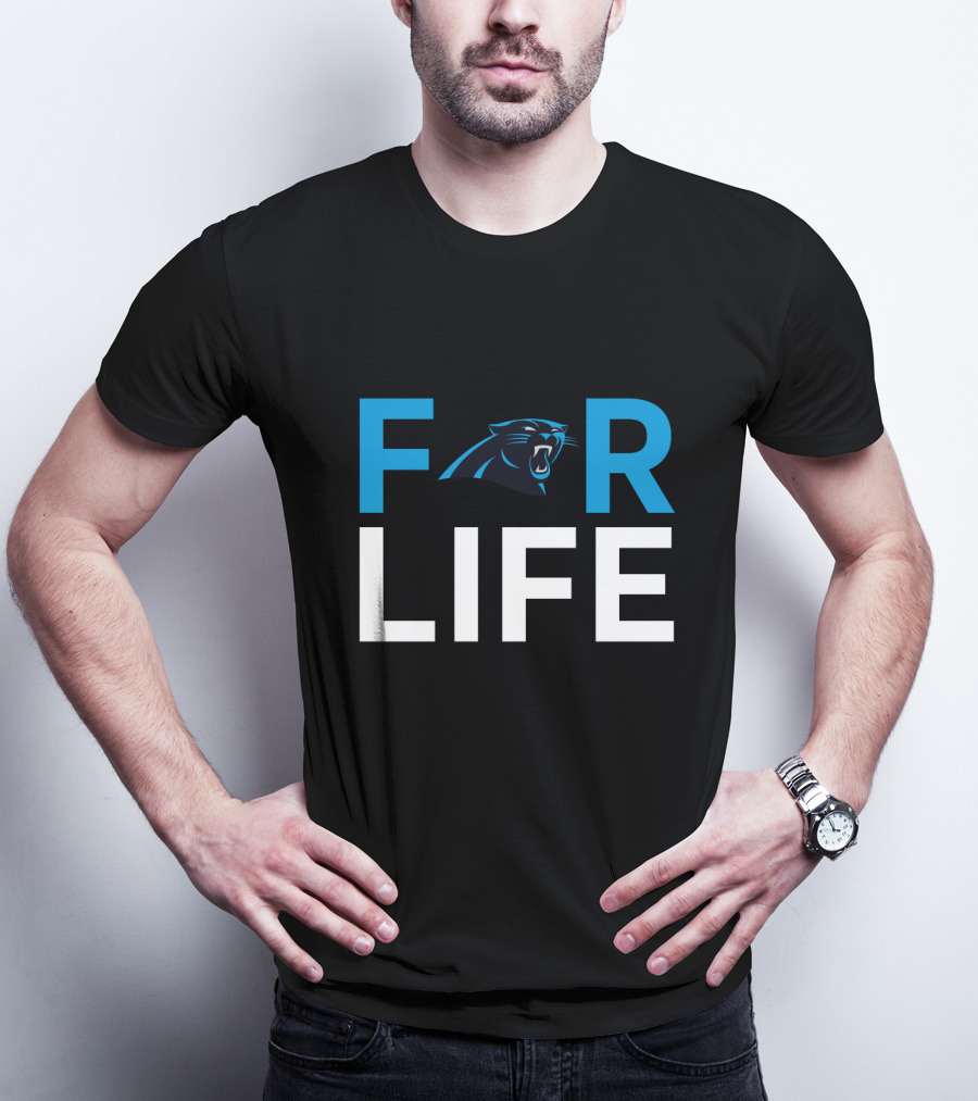 For Life Carolina Panthers Fan Loyalty T-Shirt