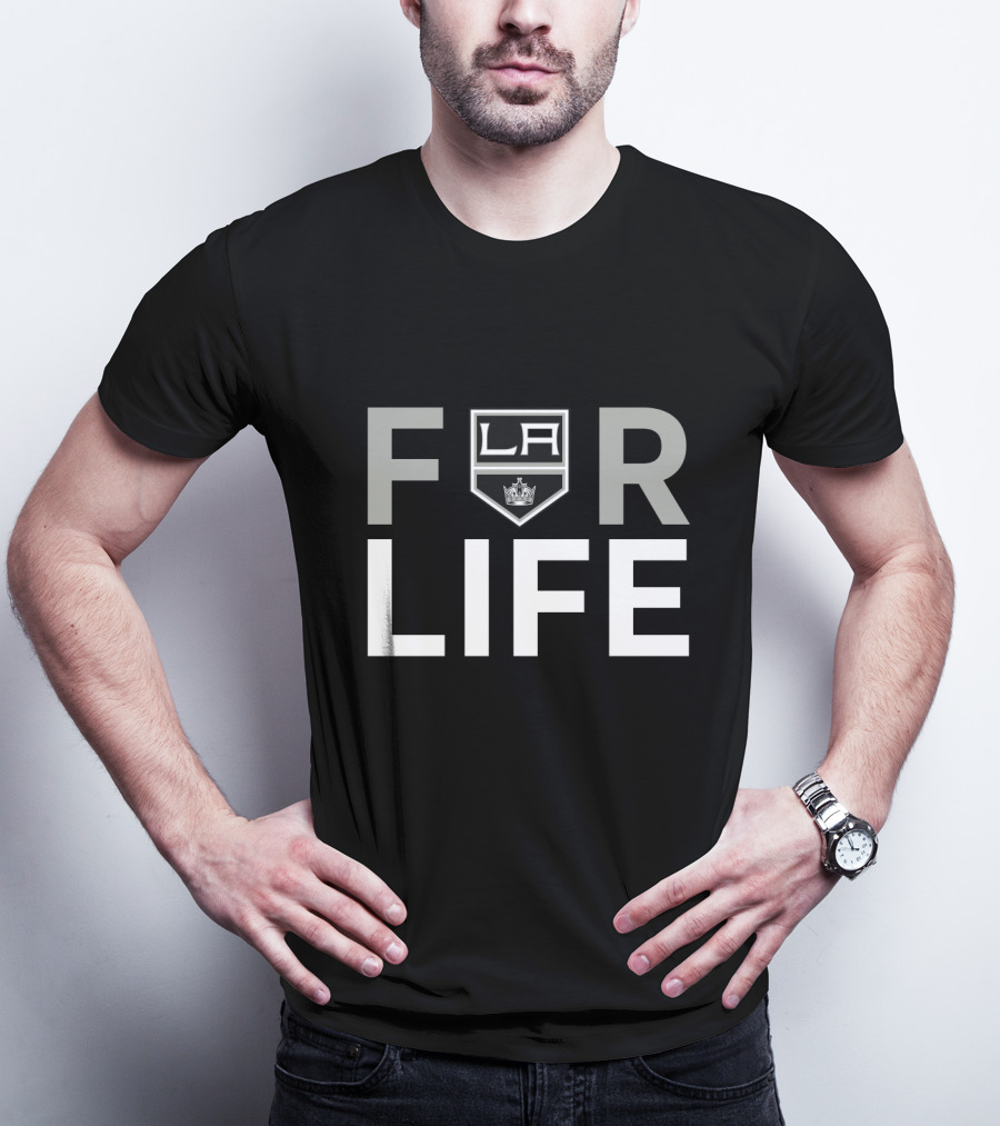 Los Angeles Kings LA Logo For Life T-Shirt