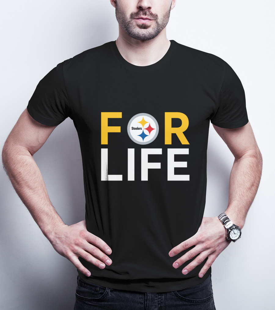 For Life Steelers Fans Pittsburgh Essence T-Shirt