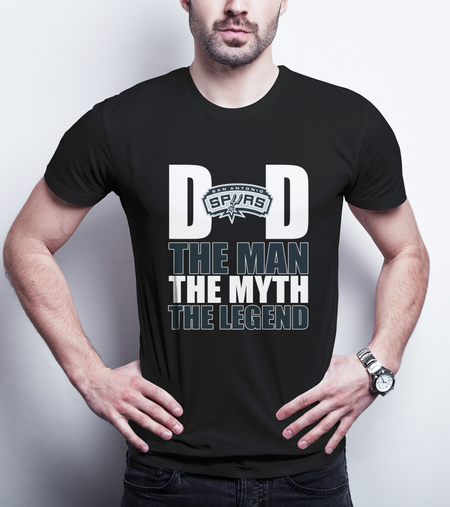 San Antonio Spurs Dad The Man The Myth The Legend T-Shirt