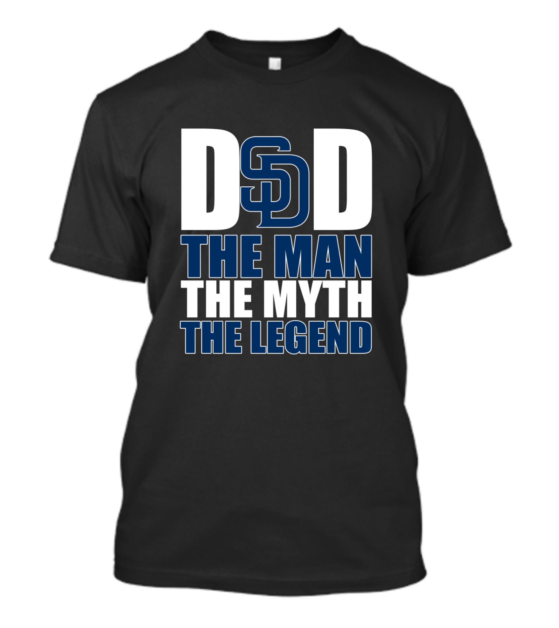 San Diego Padres Dad The Man The Myth The Legend T-Shirt
