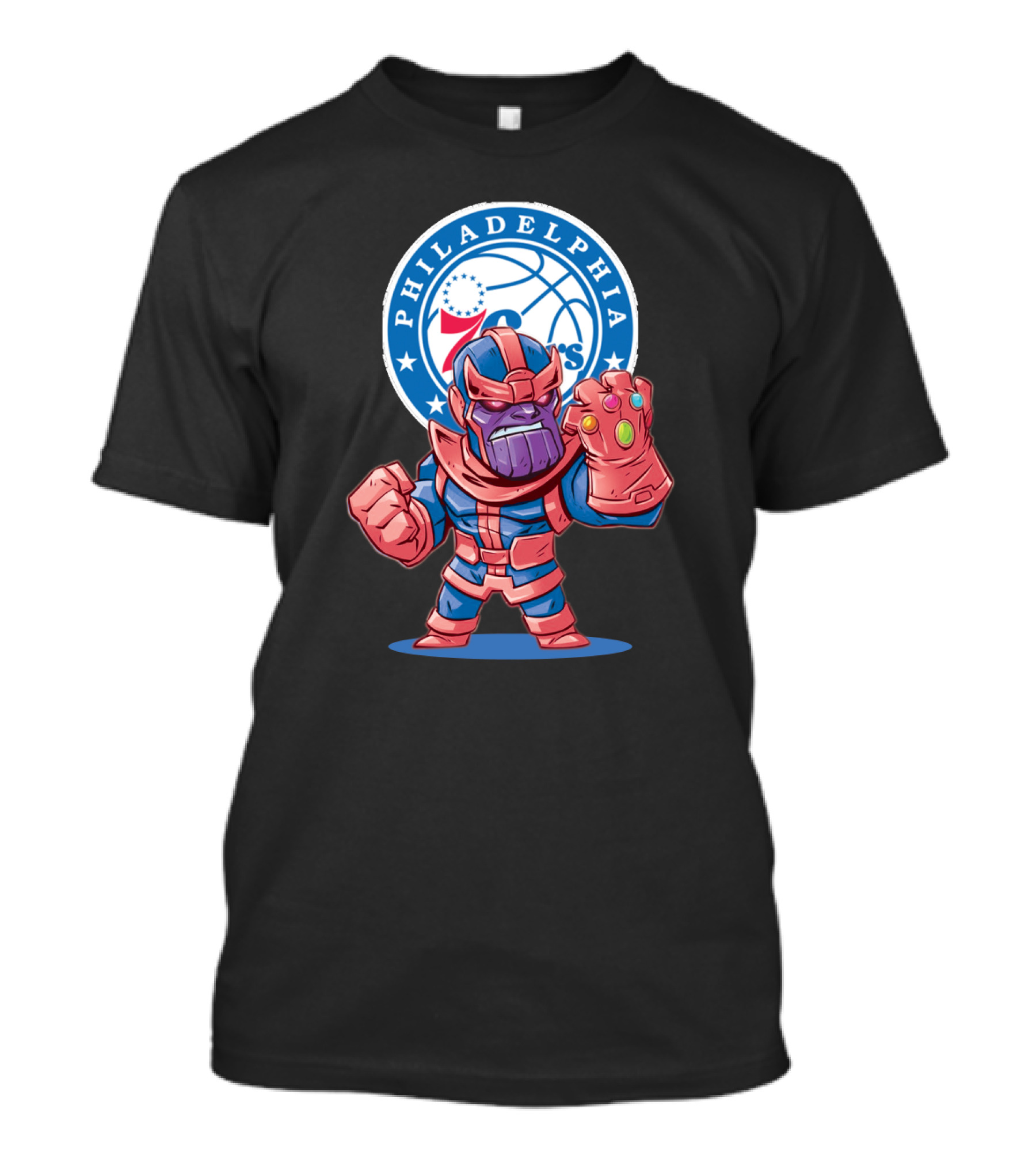 Philadelphia 76ers Meets Thanos Crossover T-Shirt