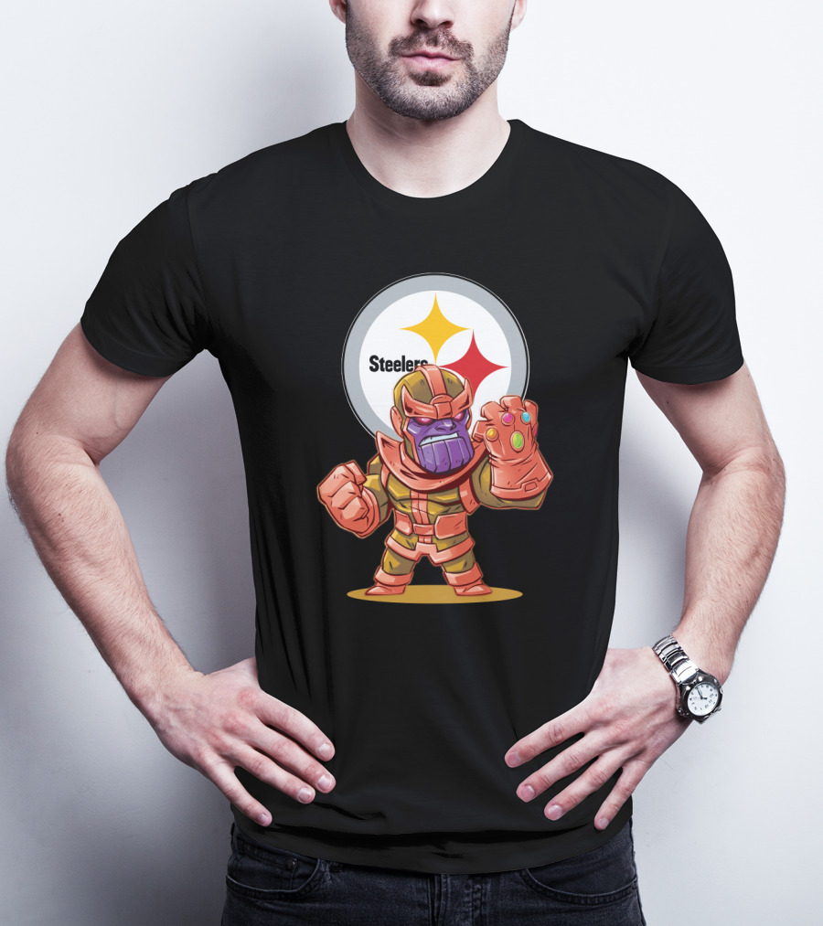 Thanos Steelers Superfan Fusion T-Shirt