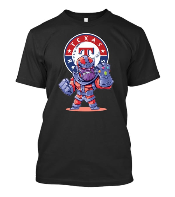 Texas Rangers Fans Assemble With Thanos Inspired Character T-Shirt