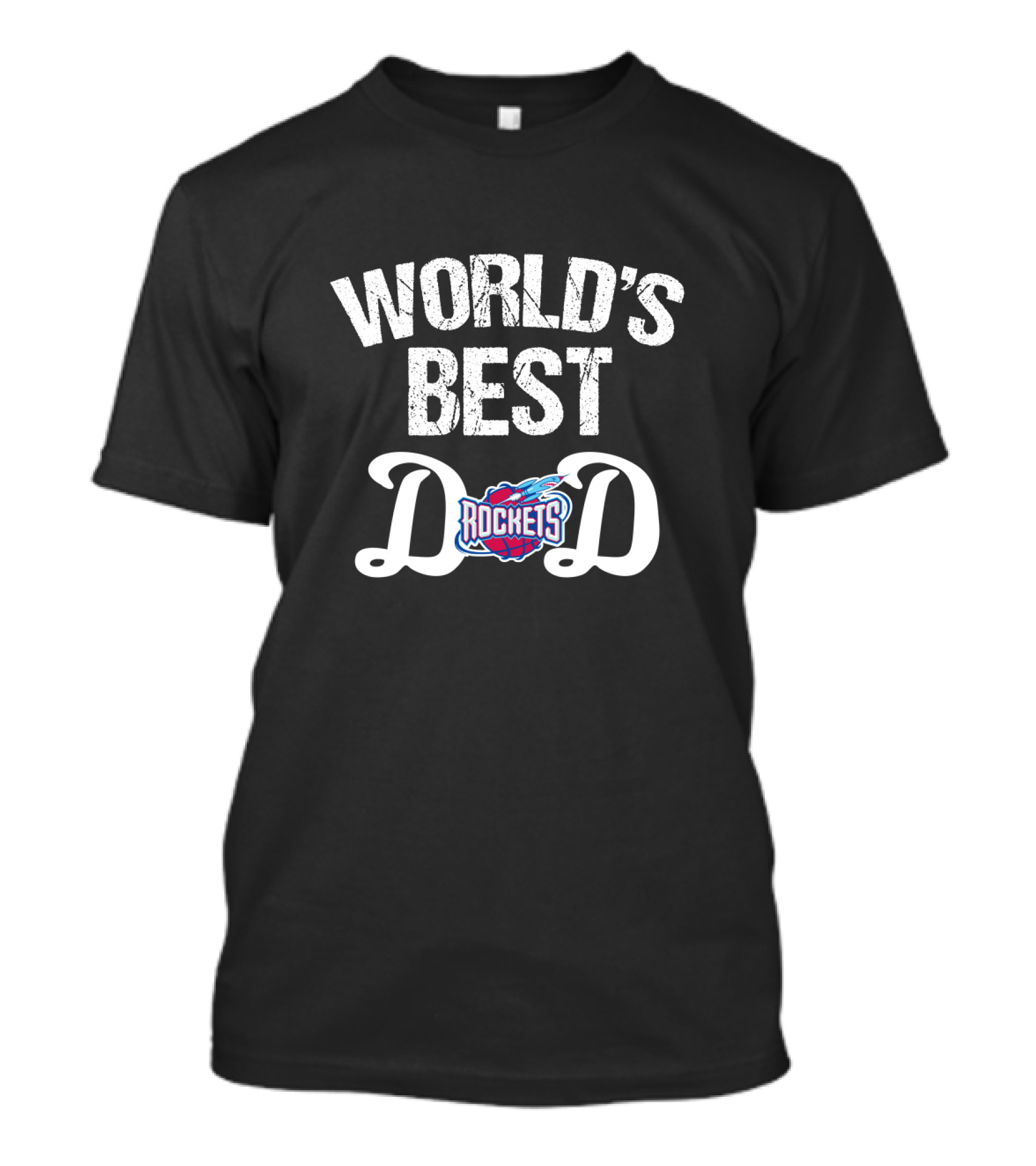 World's Best Rockets Dad T-Shirt