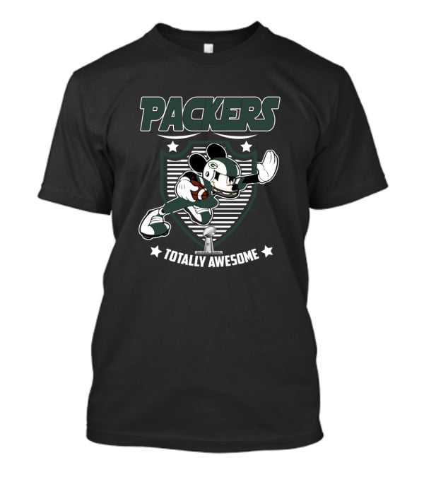 Packers Totally Awesome Football Character For Mickey Fans T-Shirt