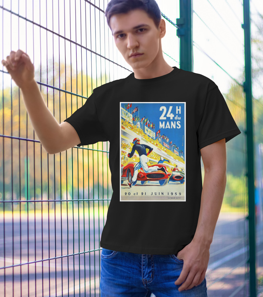 24 Heures Du Mans 20 Et 21 Juin 1959 Racing Event T-Shirt