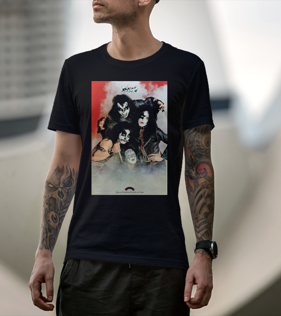 Kiss Band New On Casablanca Records And Tapes T-Shirt