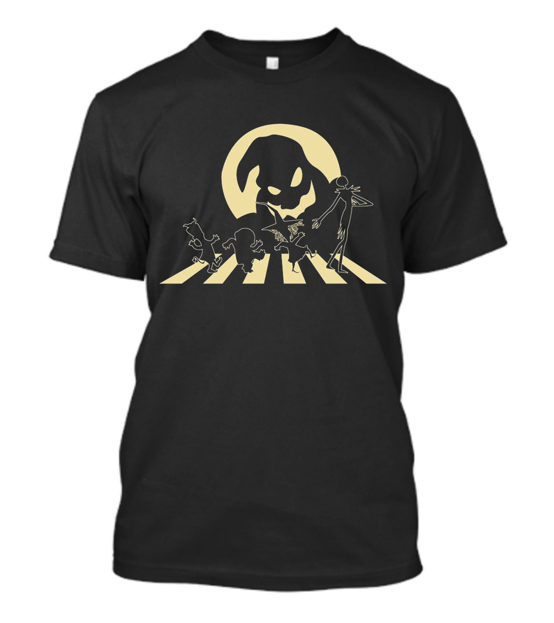 Nightmare Before Christmas Halloween Road T-Shirt
