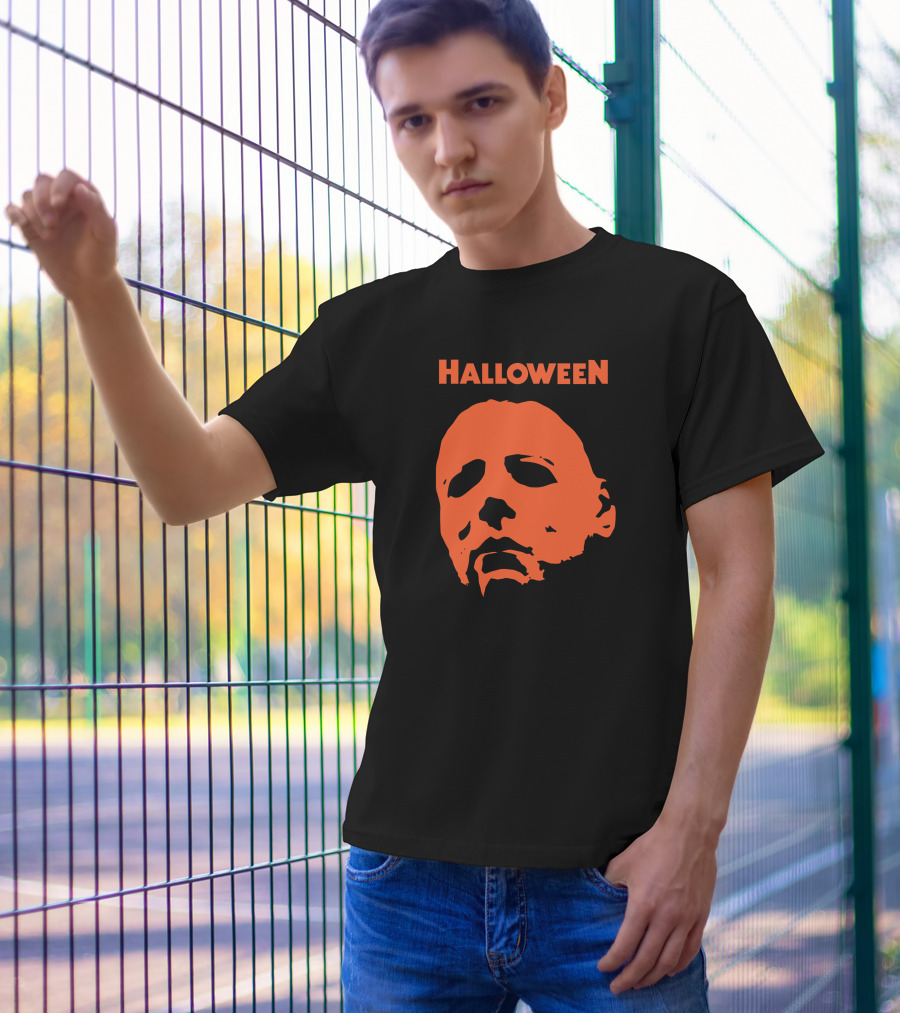 Halloween Michael Myers Face T-Shirt