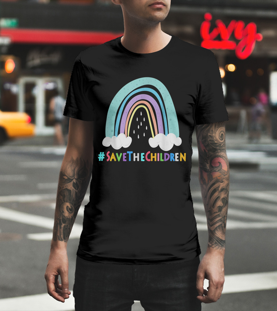 SaveTheChildren Rainbow End Child Trafficking T-Shirt