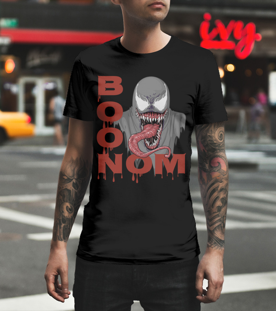 Boonom Venom-Inspired Parody Horror T-Shirt