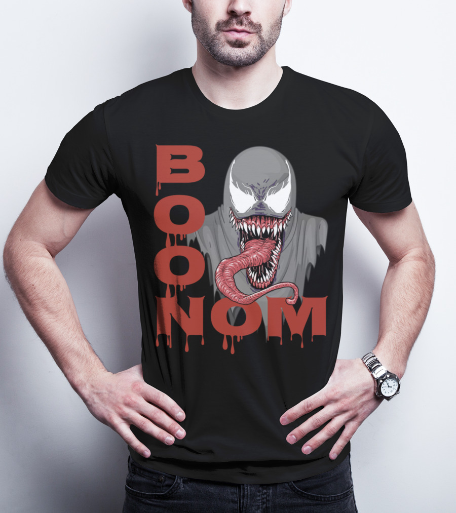 Boonom Venom-Inspired Parody Horror T-Shirt