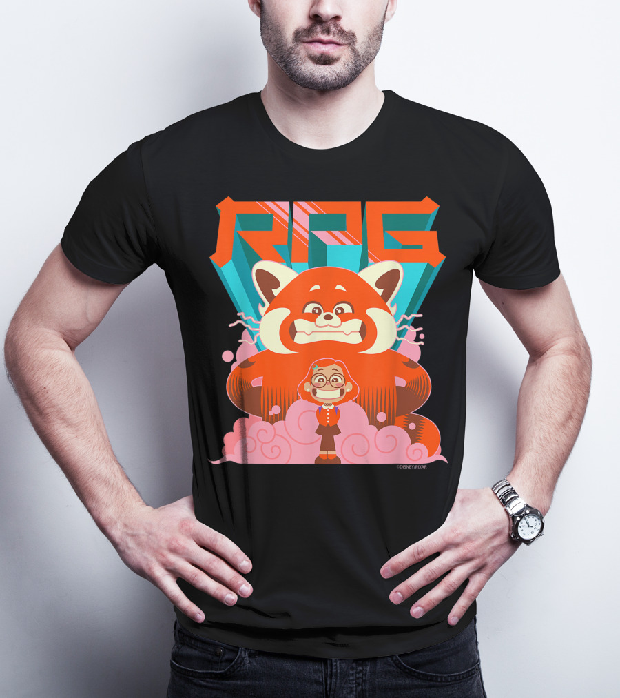 RPG Red Panda Girl Mei Disney Pixar T-Shirt