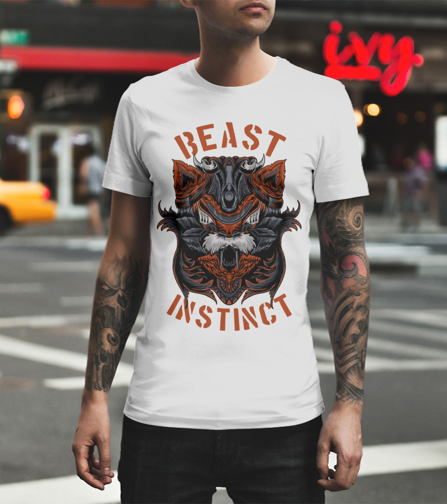 BEAST INSTINCT CAT T-Shirt