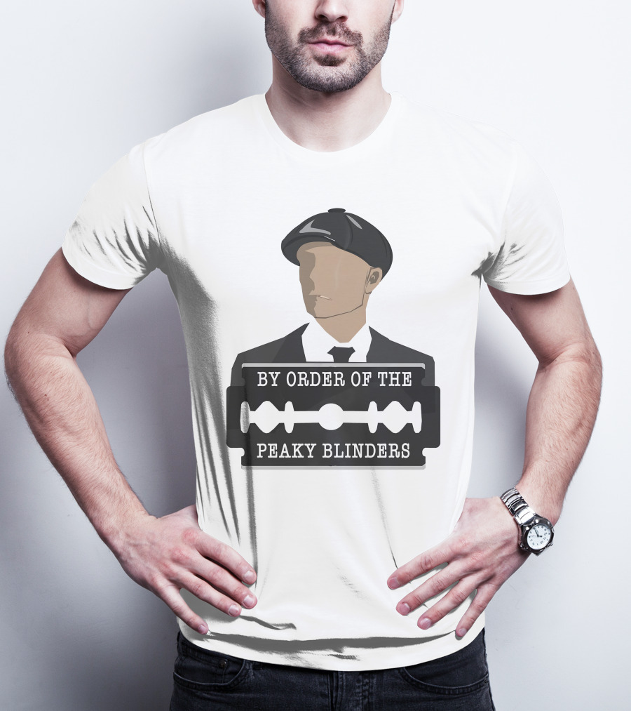 By Order Of The Peaky Blinders Razor Blade Hat T-Shirt
