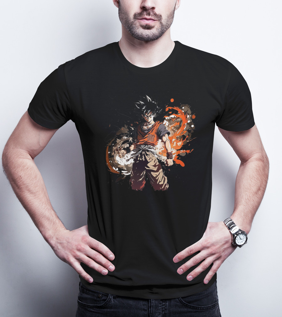 Songoku Dragon Ball Power Stance T-Shirt