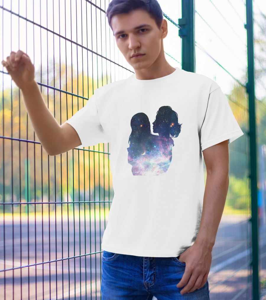 Mother Love In Me Celestial Galaxy T-Shirt