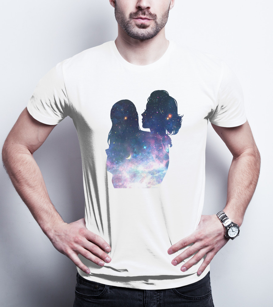 Mother Love In Me Celestial Galaxy T-Shirt