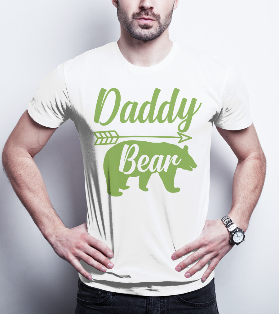 Daddy Bear Arrow T-Shirt