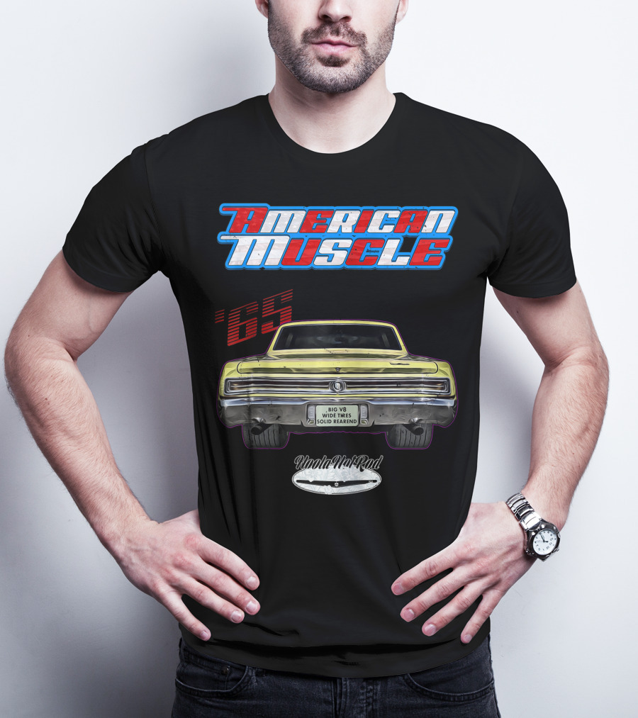 American Muscle 1965 Skylark GS Big V8 Wide Tires Solid Rearend UoolaValRod T-Shirt
