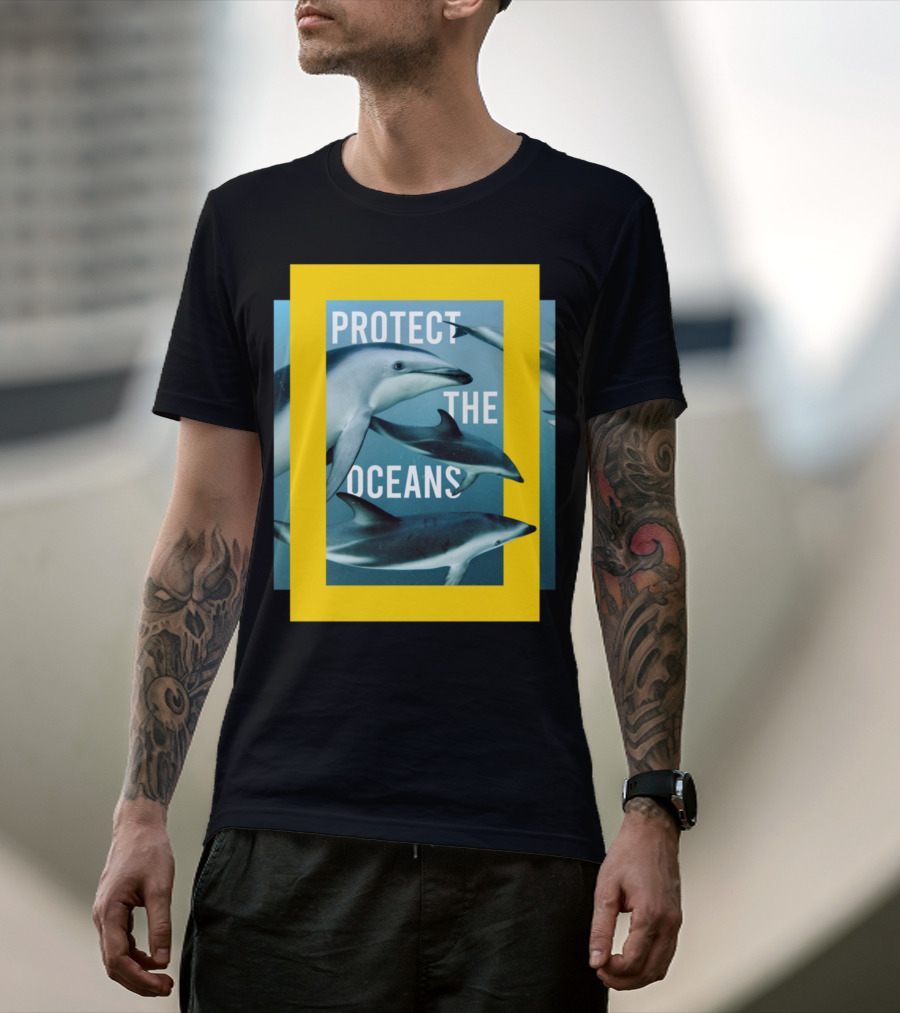 National Geographic Protect The Oceans Dolphins T-Shirt