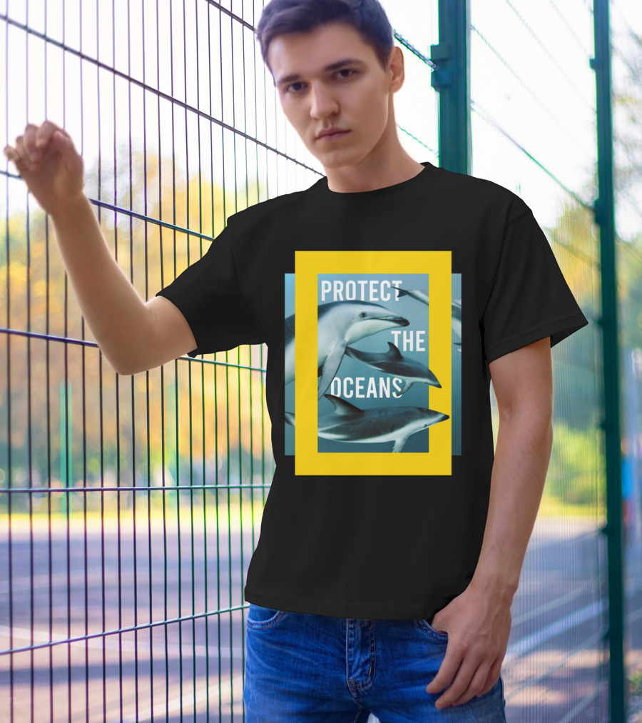 National Geographic Protect The Oceans Dolphins T-Shirt