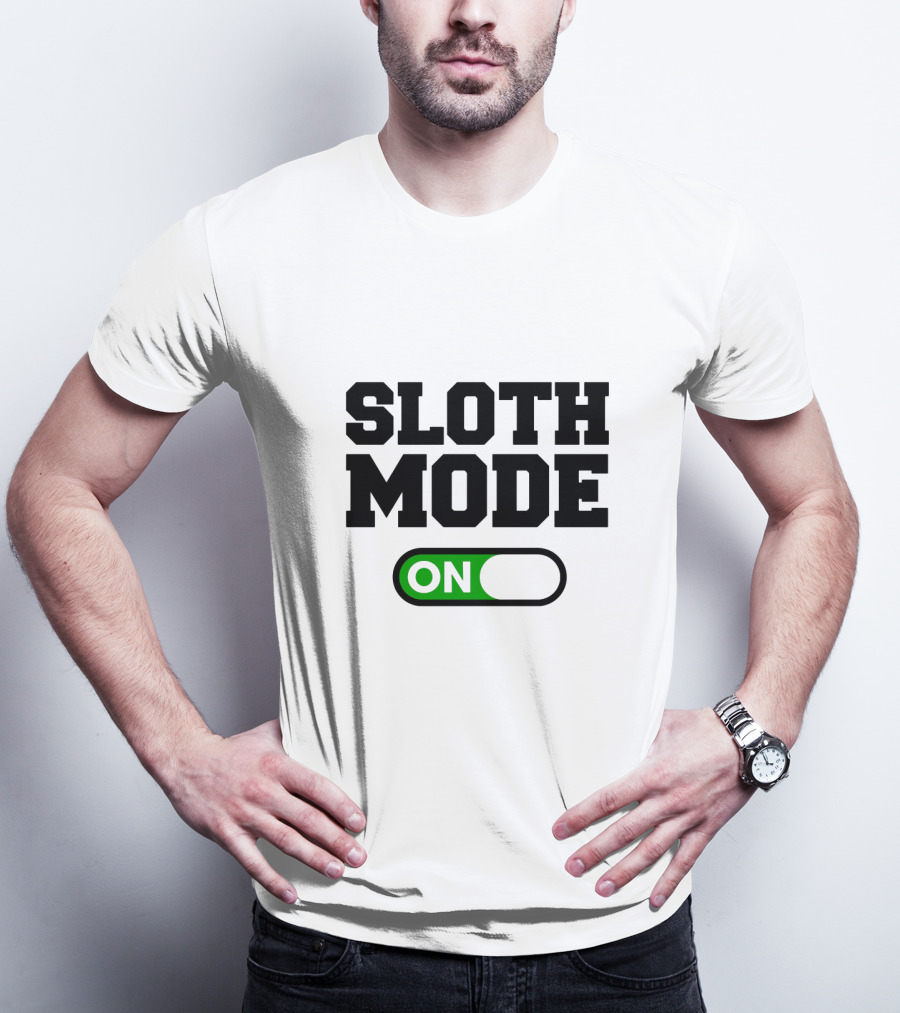 Sloth Mode On Funny Switch T-Shirt