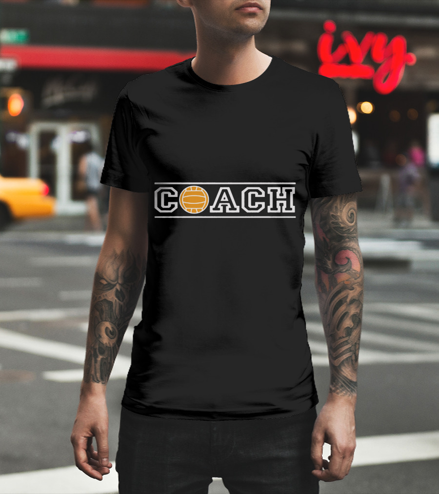 Coach Volleyball Ball T-Shirt