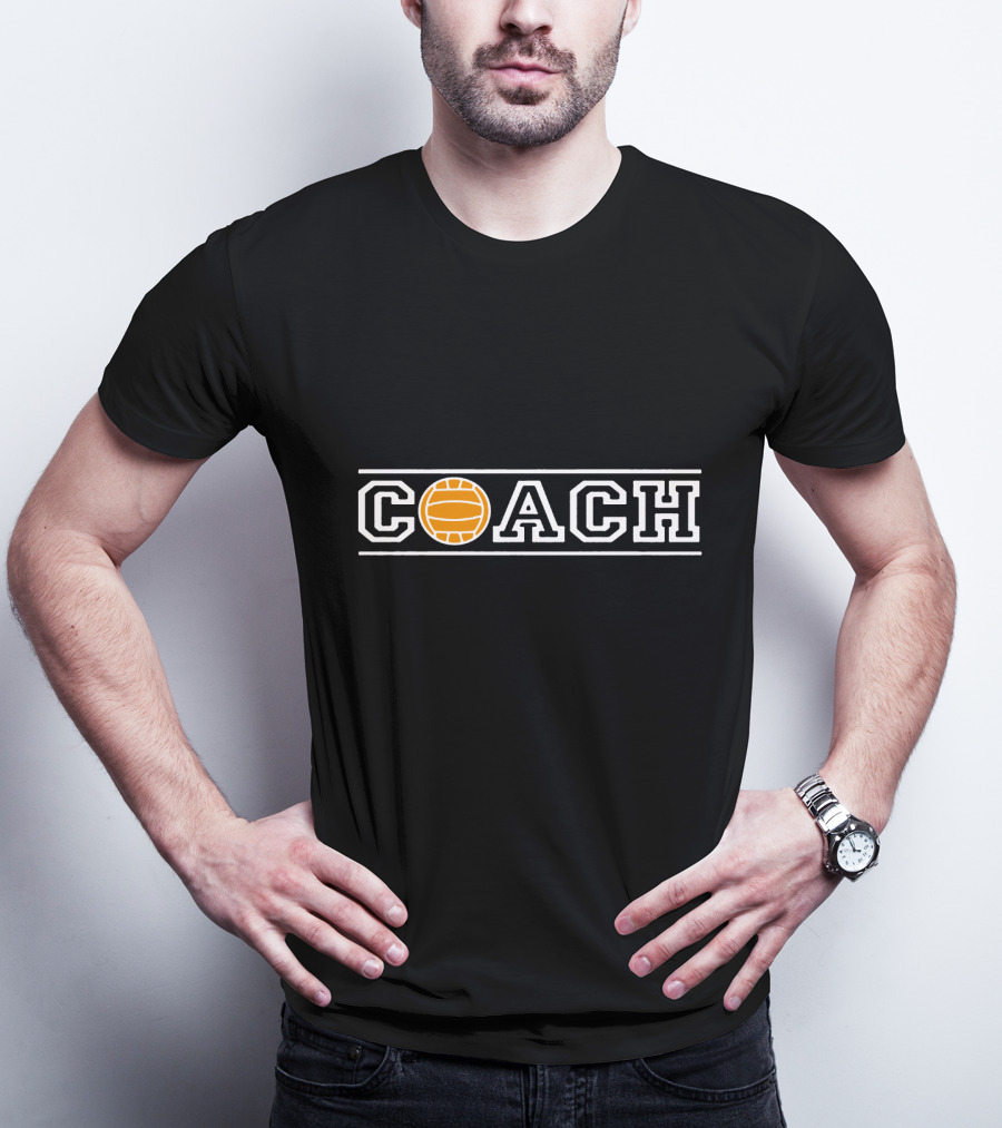 Coach Volleyball Ball T-Shirt