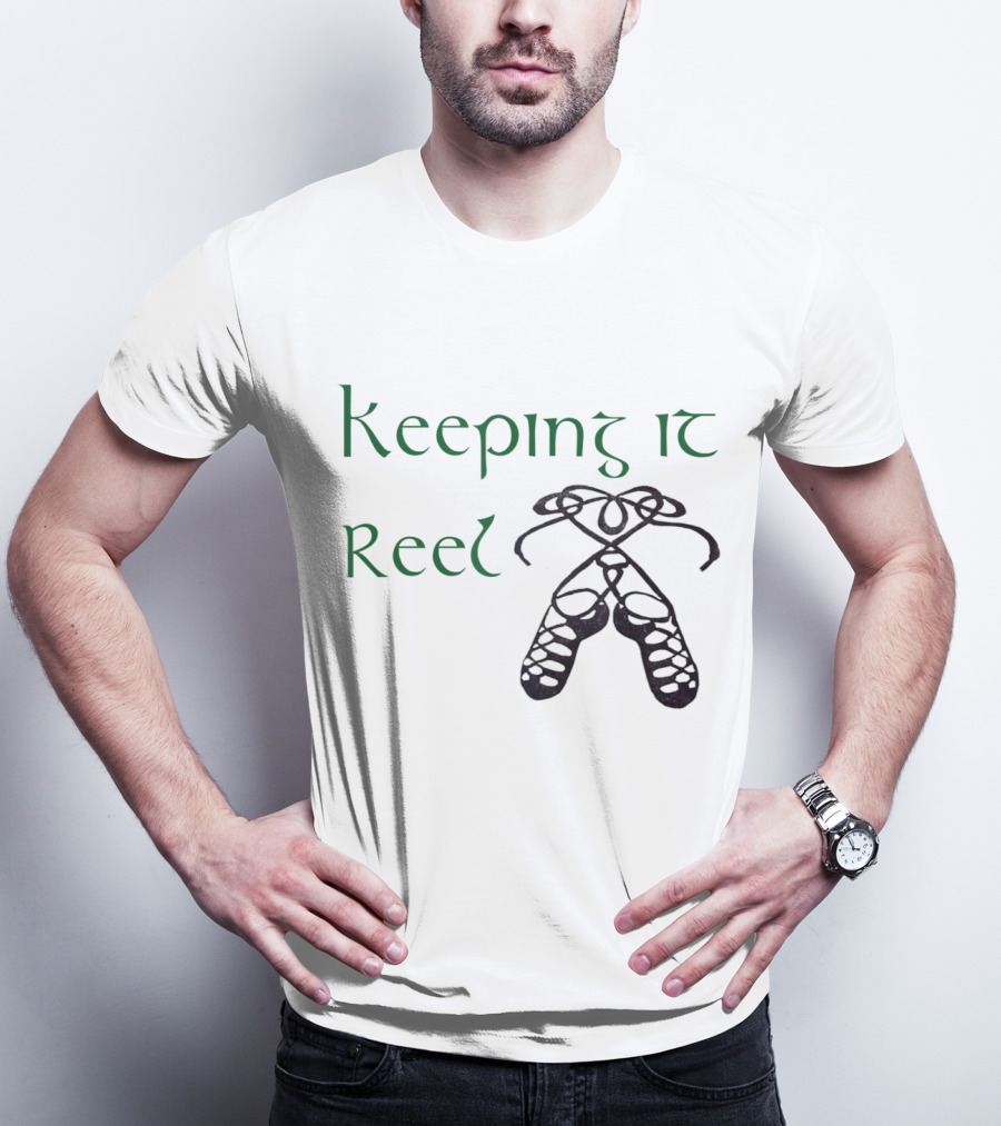 Keeping It Reel Cute Funny Irish Step Dance Girls T-Shirt