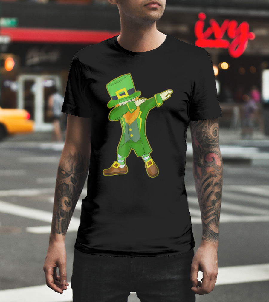 Dabbing Leprechaun St. Patrick's Day T-Shirt