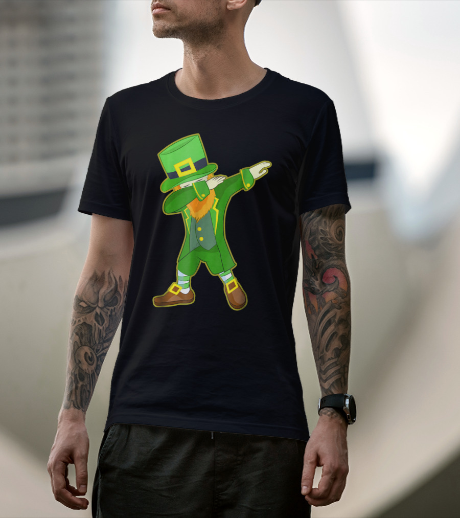 Dabbing Leprechaun St. Patrick's Day T-Shirt