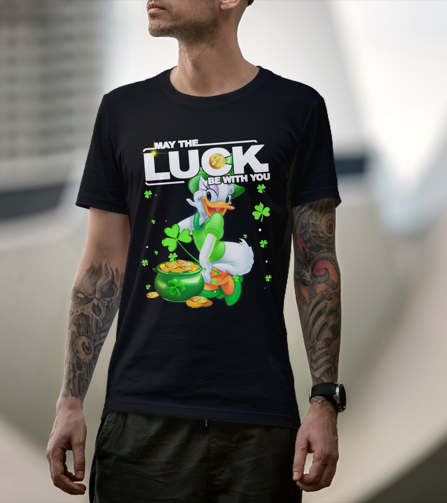 May The Luck Be With You Daisy Duck Luck T-Shirt