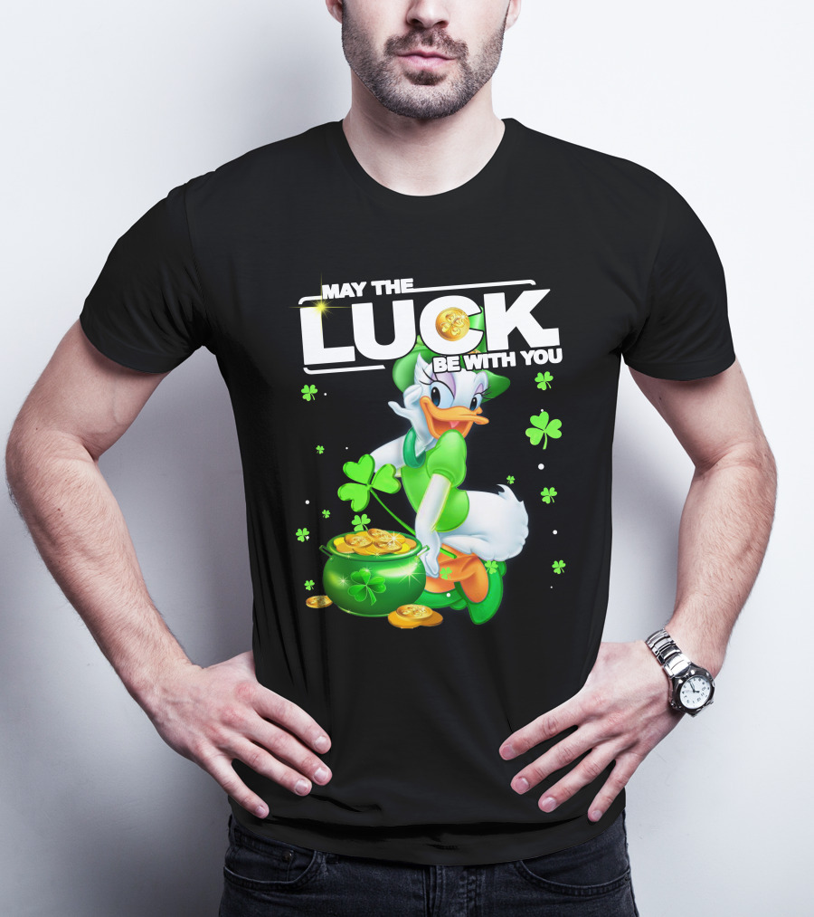 May The Luck Be With You Daisy Duck Luck T-Shirt