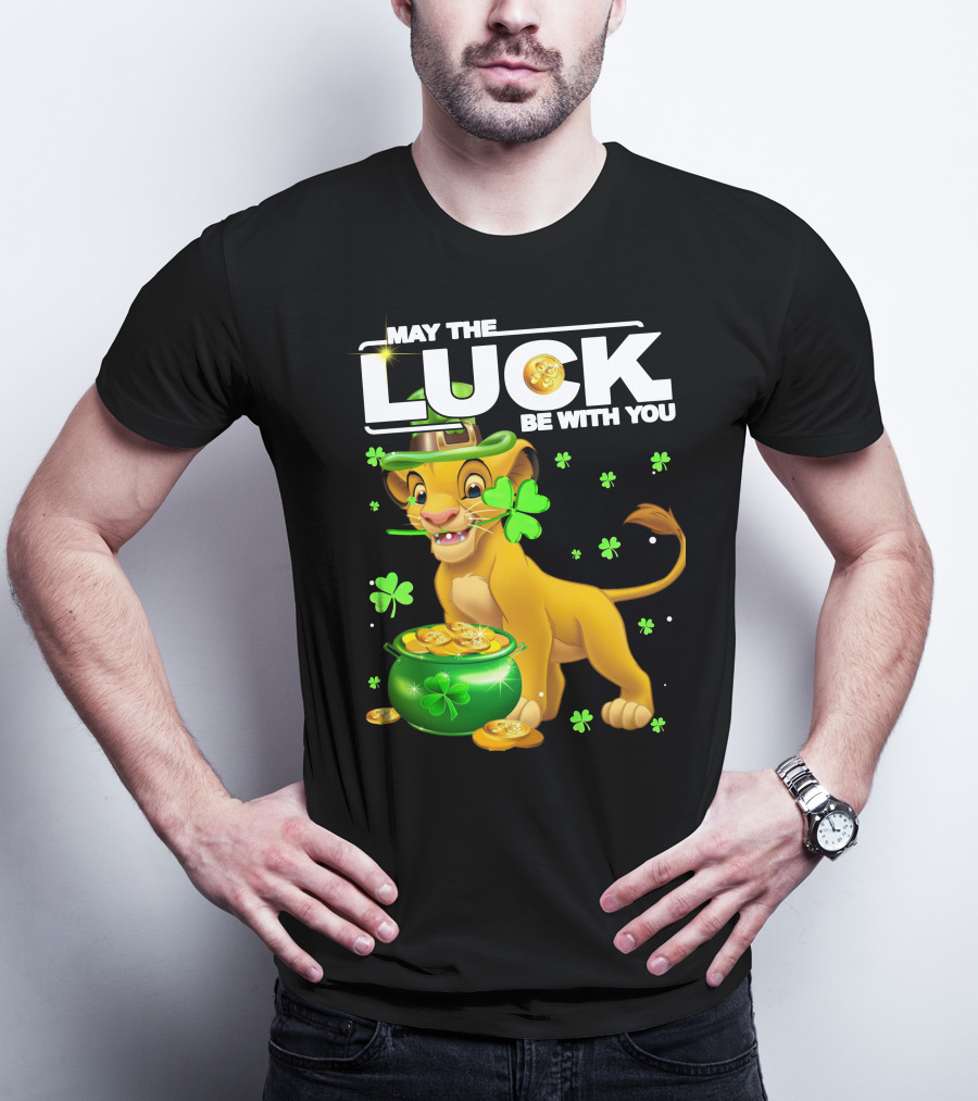 MAY THE LUCK BE WITH YOU Simba Luck T-Shirt