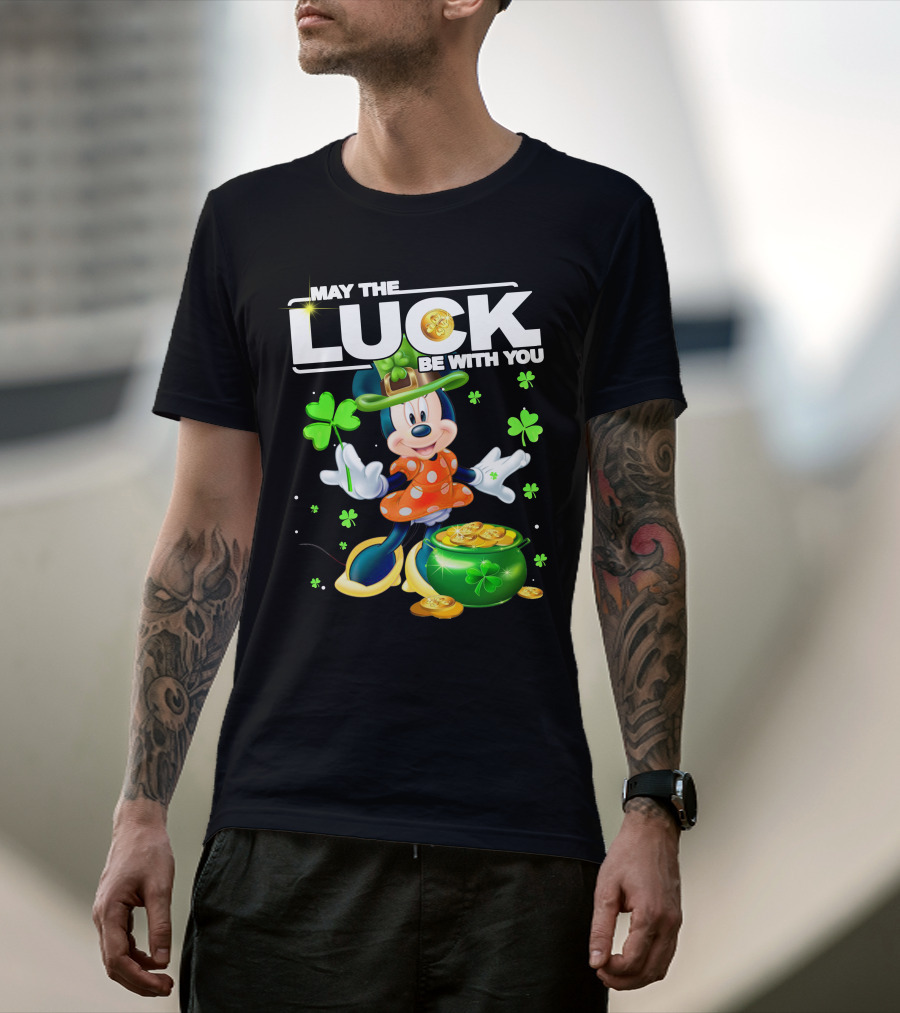 May The Luck Be With You Minnie Luck T-Shirt