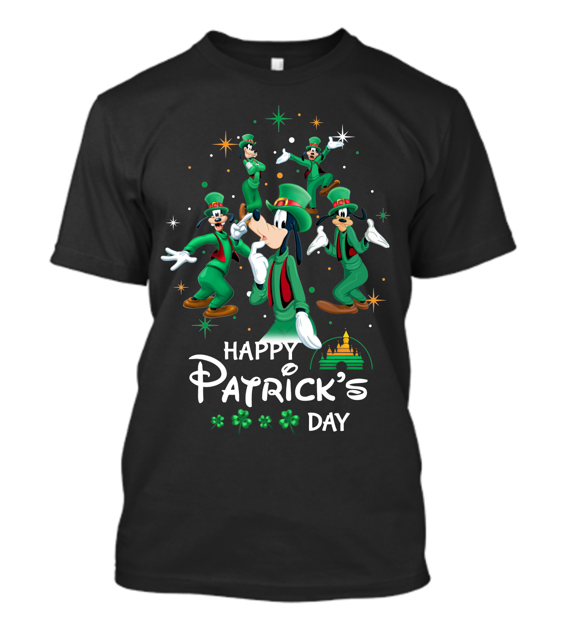 Happy Patrick's Day Goofy Disneyland Disney T-Shirt