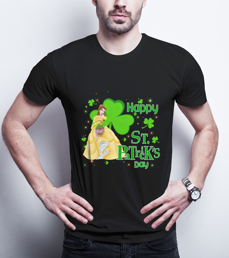 Happy St. Patrick's Day Belle Clover T-Shirt