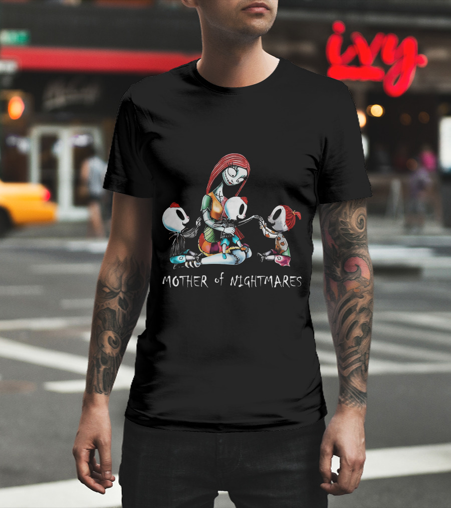 Mother Of Nightmares With Two Boys And One Girl T-Shirt