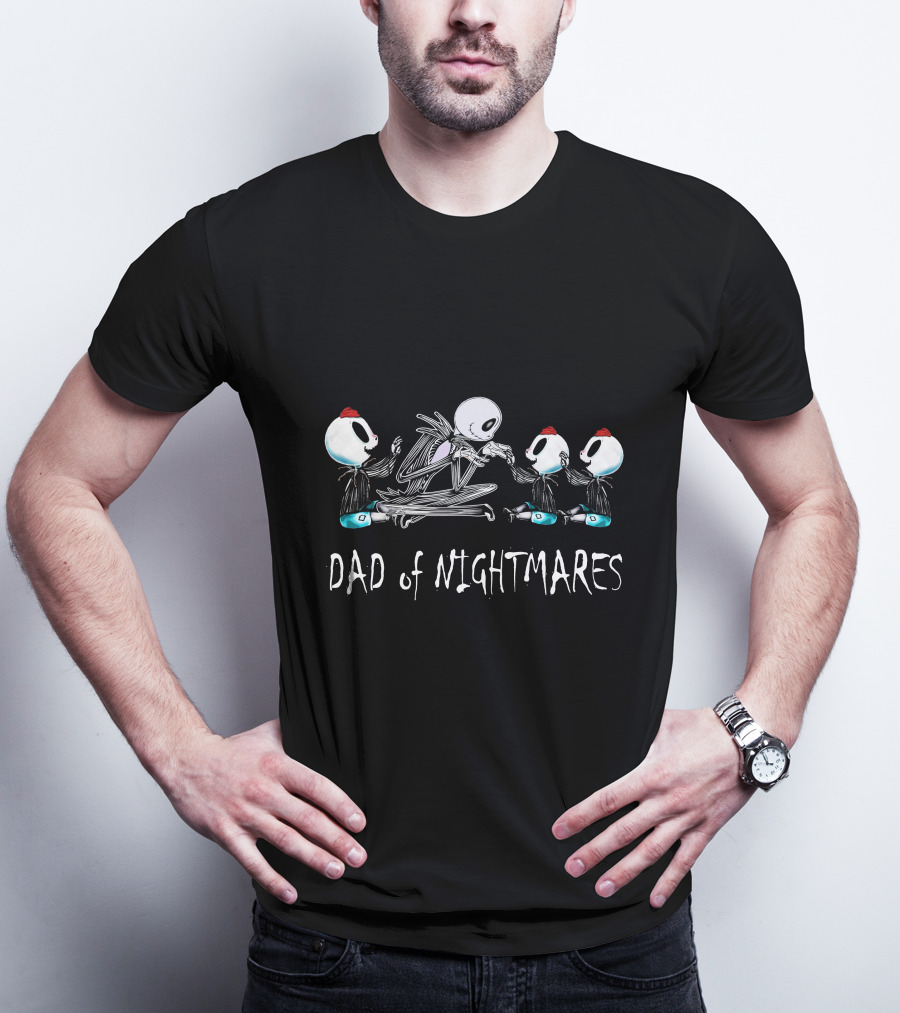 Dad Of Nightmares With 3 Boys T-Shirt