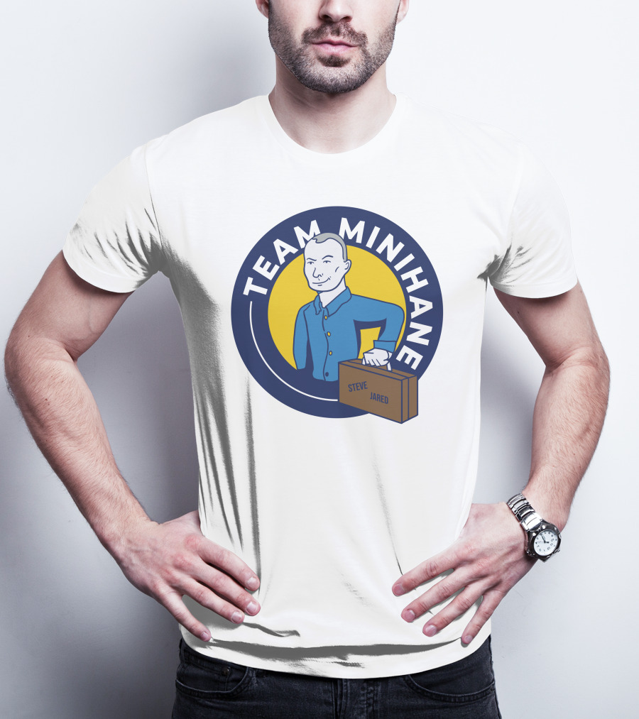 Team Minihane Steve Jared Retro T-Shirt
