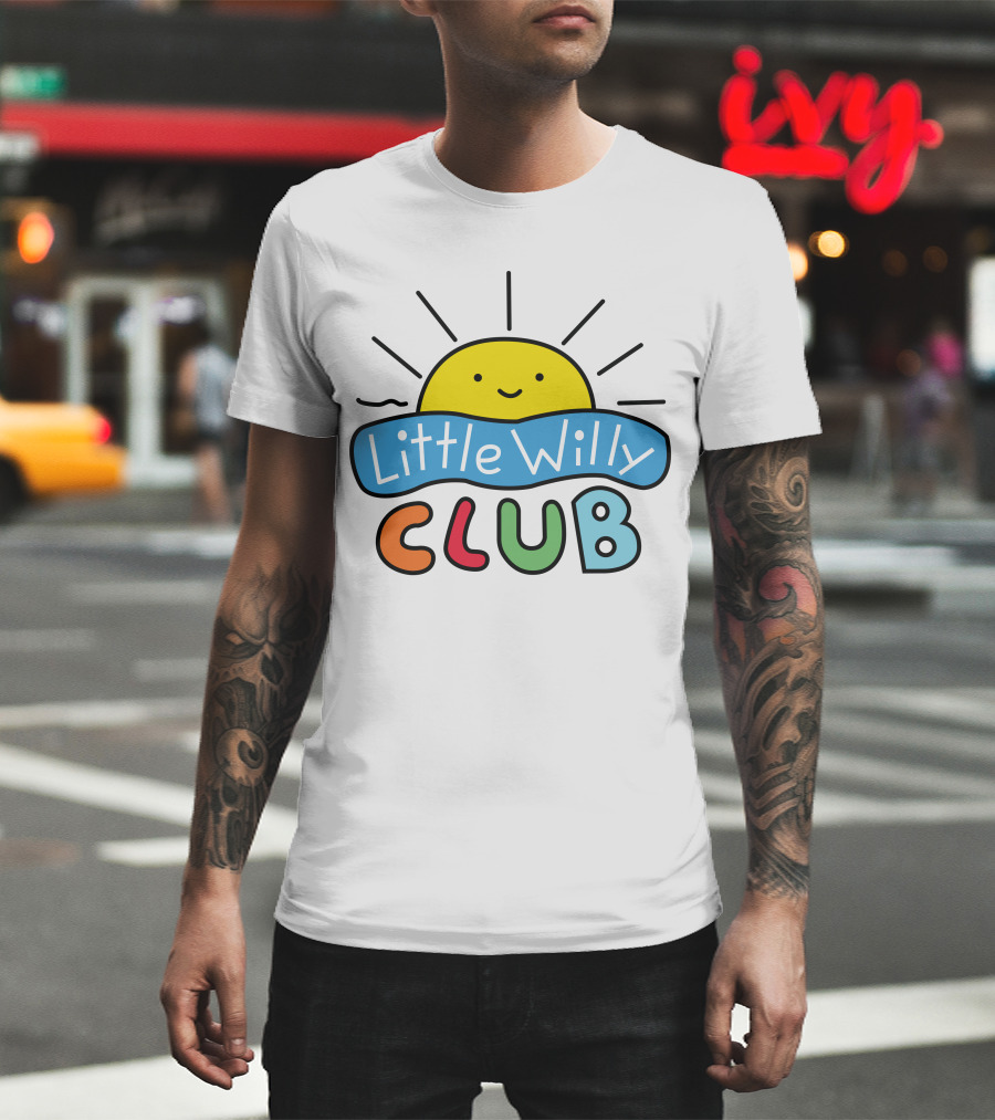 Little Willy Club Sunshine Happiness T-Shirt