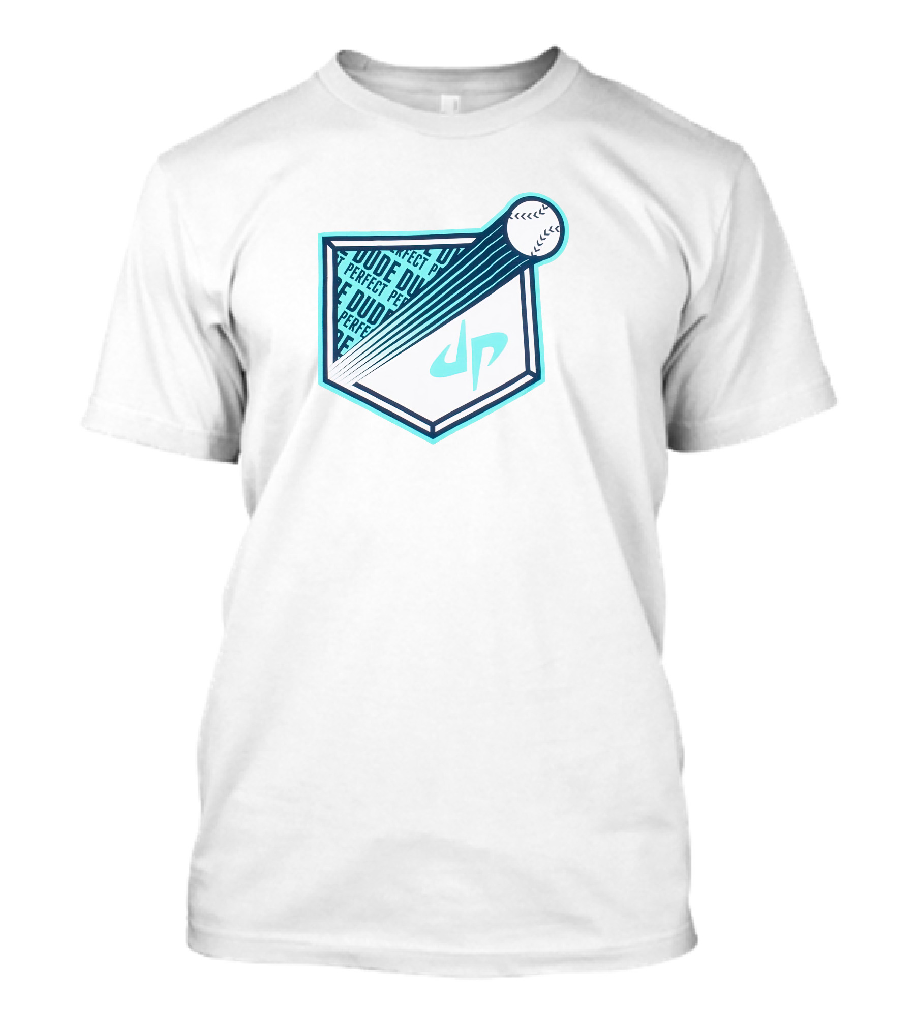 Dude Perfect DP Baseball Pocket T-Shirt