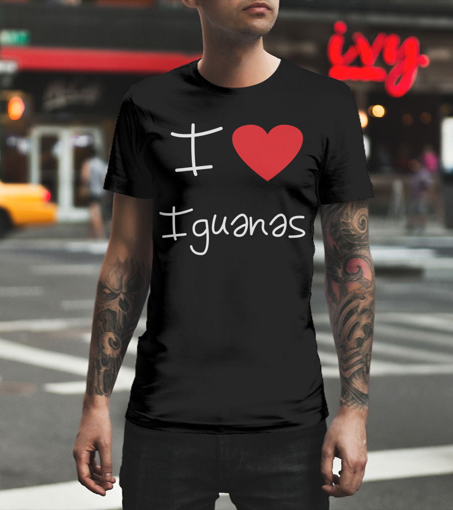I Heart Iguanas T-Shirt