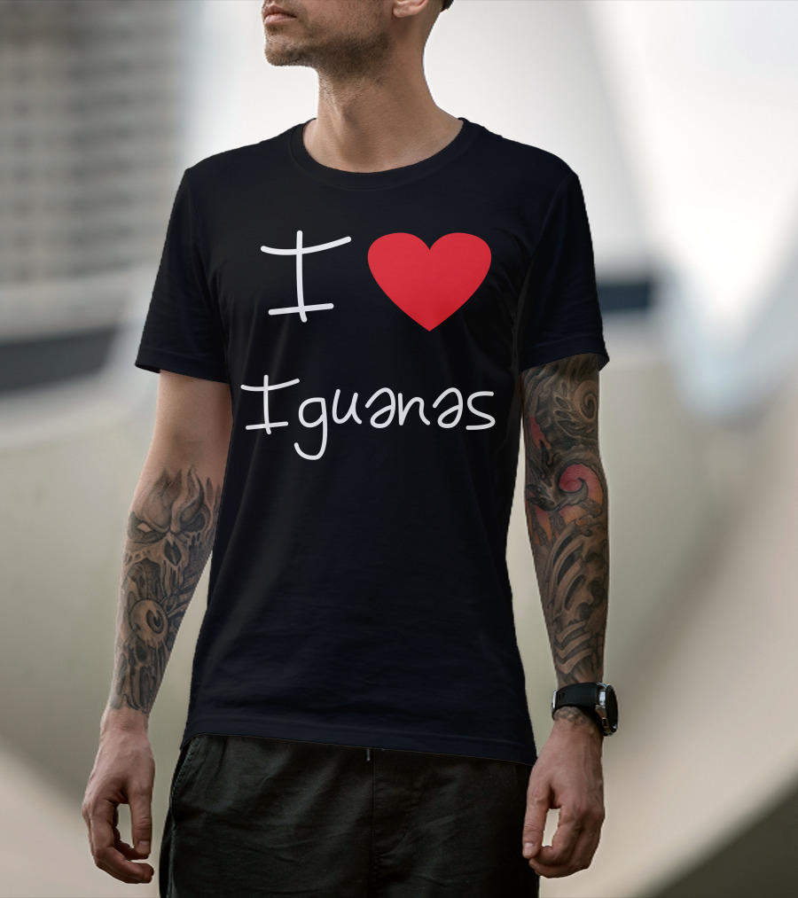 I Heart Iguanas T-Shirt